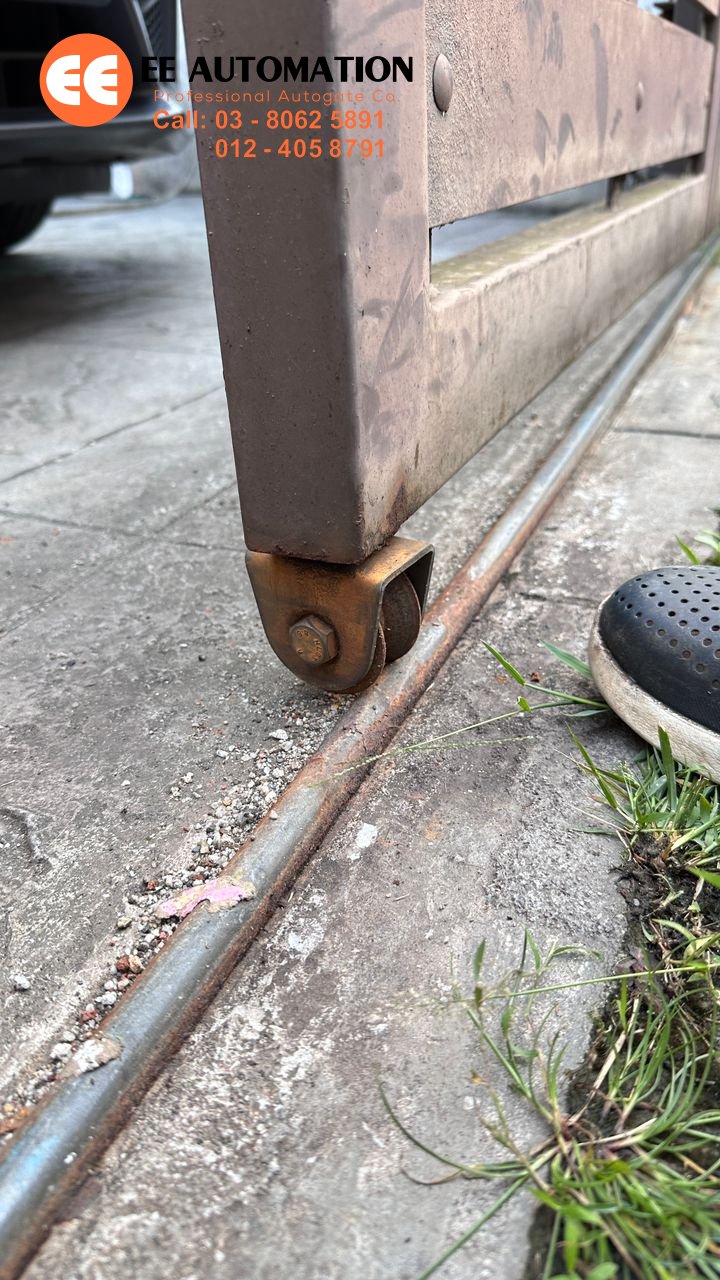 Using Stainless Steel Auto Gate Wheel – EE Automation