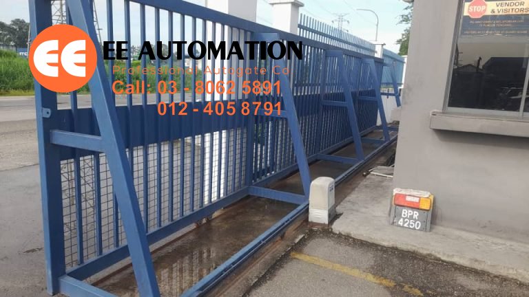 Industrial Sliding Autogate Installation And Gate Wheels Replacement ...