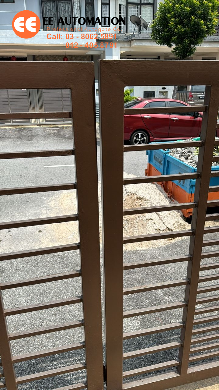 Gate Unbalanced Due To Broken Gate Bearing in Cheras – EE Automation