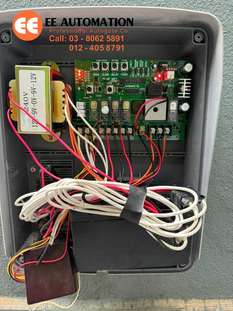 Baiki Dnor 212 Autogate Tidak Berfungsi Di Klang – EE Automation