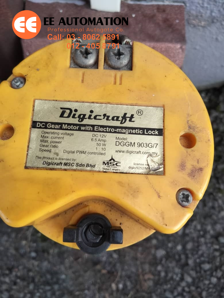 DCMoto Digicraft Autogate Replacement – EE Automation