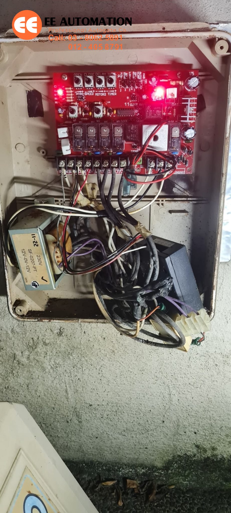 Autogate Damansara – OAE Autogate Control Board Rosak – EE Automation