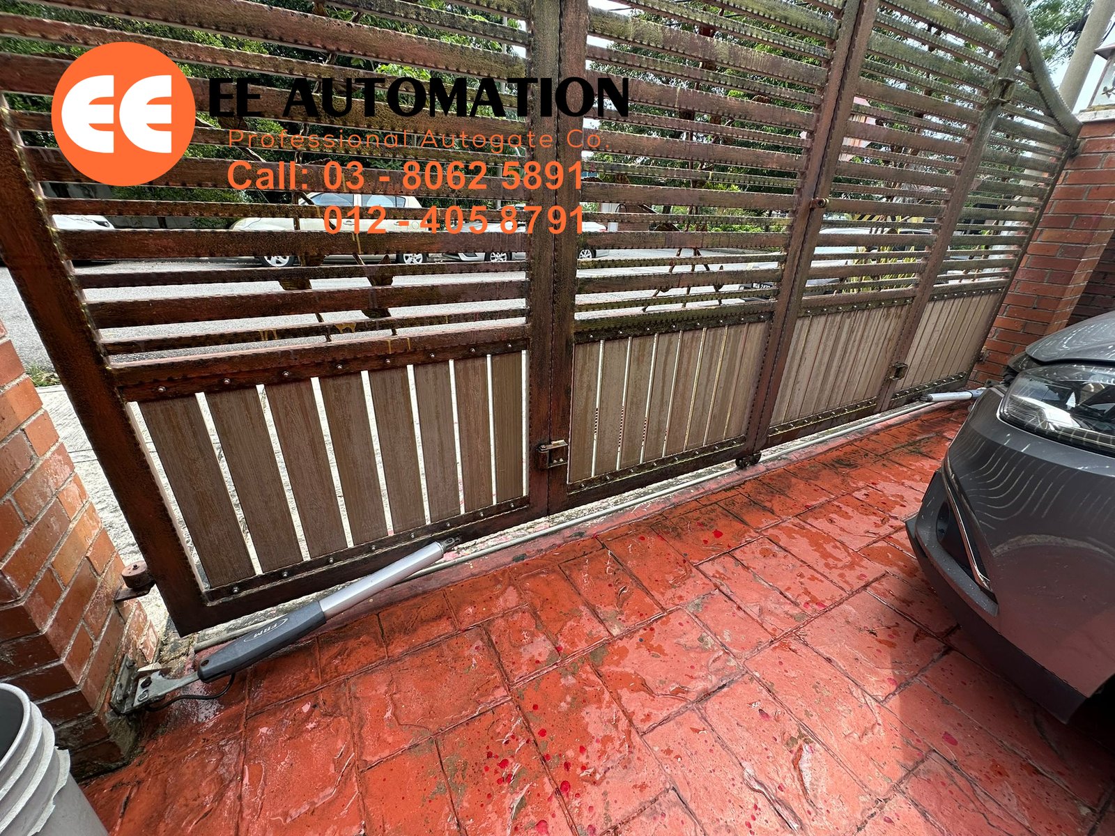 Gate Bottom Wheel Jump Off Everytime Auto Gate Open And Close – EE ...