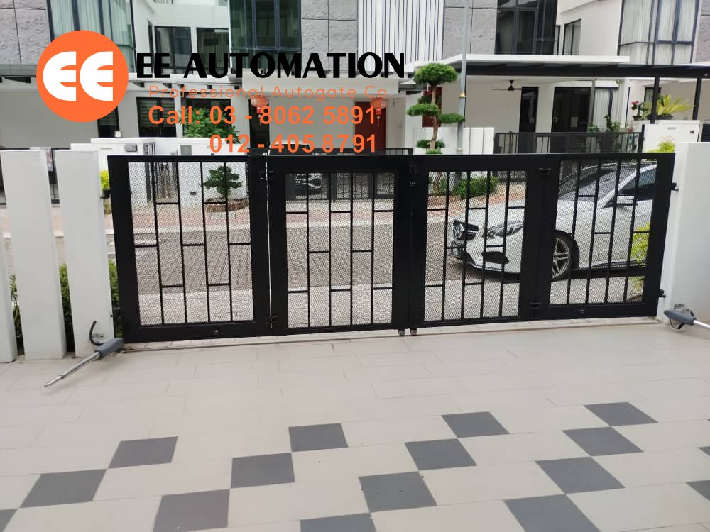Dnor 712 Folding Auto Gate Roller Problem In Sierra Puchong – EE Automation